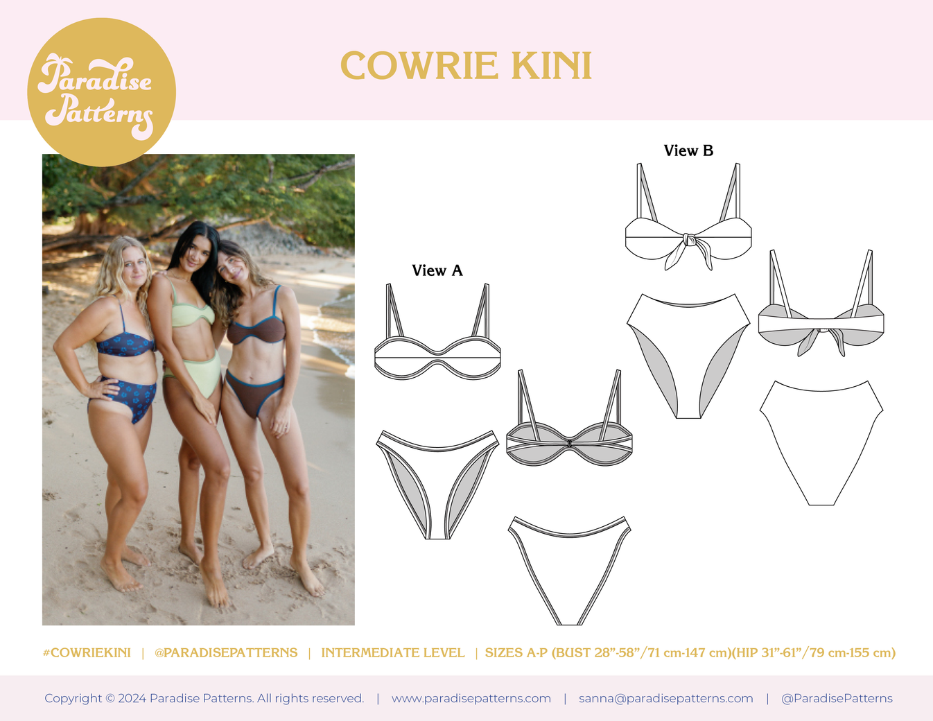 Cowrie Kini – Paradise Patterns