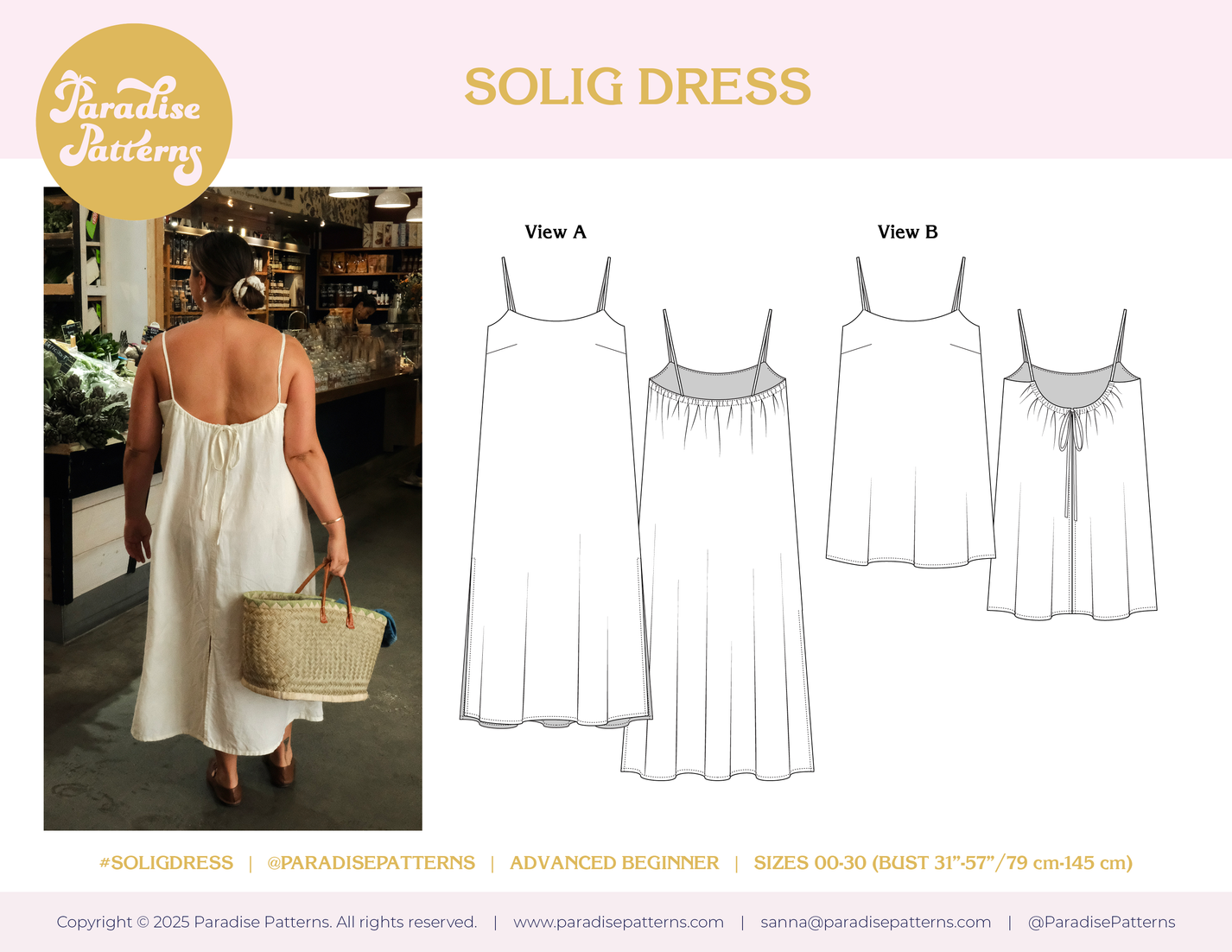 Solig Dress – Paradise Patterns