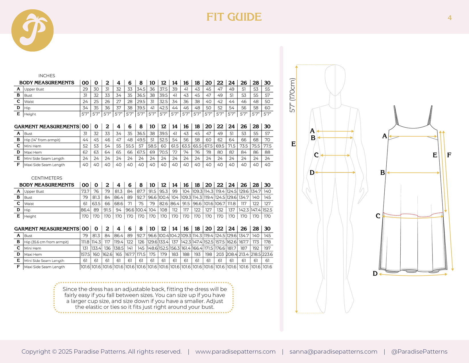 Solig Dress – Paradise Patterns